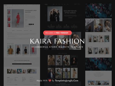 Kaira Bootstrap 5 Fashion Store Ecommerce Html Css Template