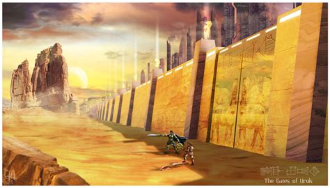 The Gates Of Uruk By Jthowell23 On Deviantart