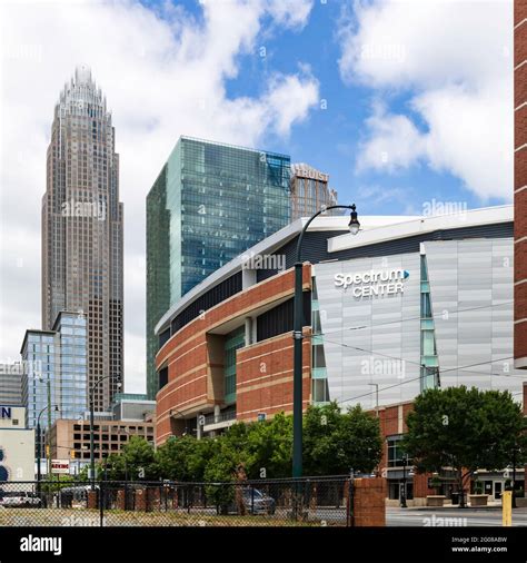Charlotte Nc Usa 30 May 2021 Spectrum Center Indoor Basketball Arena