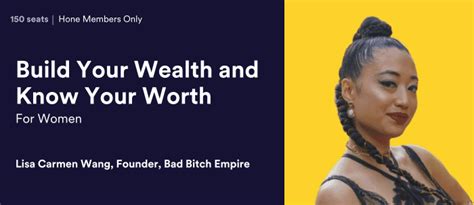 Hone Masterclass Build Your Wealth And Know Your Worth For Women