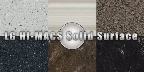 30 Lg Hi Mac Acrylic Solid Surface Sheet For Residential And