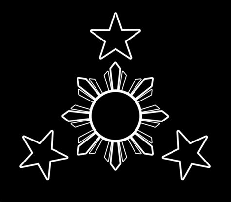 Philippines Star Vector Clipart