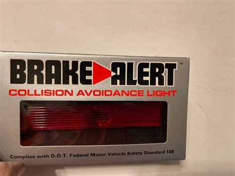 Brake Alert Collision Avoidance Light New In Box Ebay