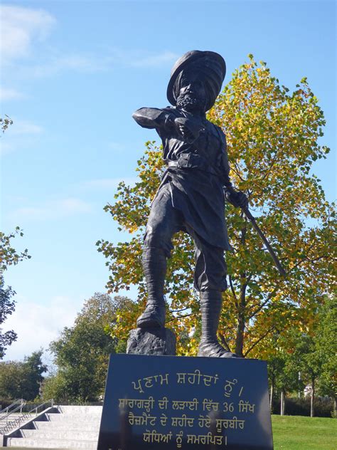 Saragarhi Memorial Wednesfield The Saragarhi Memorial In Flickr
