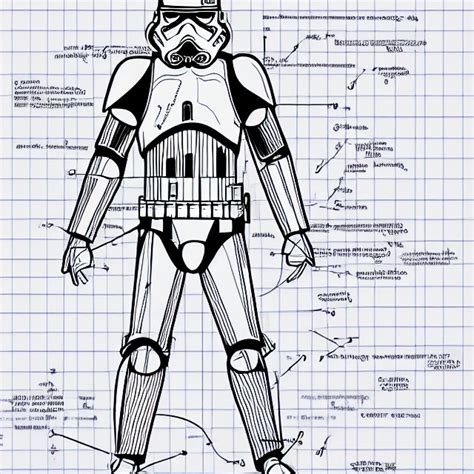 Scientific Diagram Of A Stormtrooper Complex Medical Arrows An