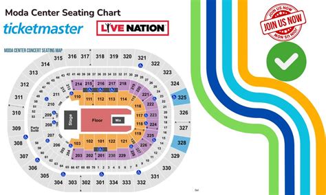 Moda Center Seating Chart 2025 Presale Codes
