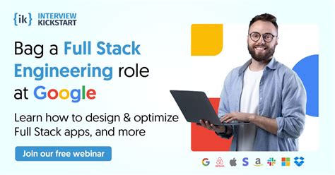 interview kickstart on linkedin nail the full stack developer interview