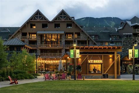 The Lodge At Spruce Peak A Destination By Hyatt Residence Stowe Vermont Us