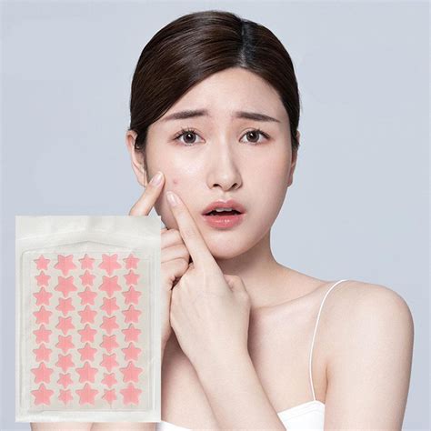 Colorful Star Shapd Hydrocolloid Acne Removal Pimple Patch Skincare