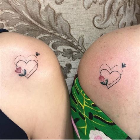 Small Matching Mother Daughter Tattoos Perfect Symbol Of Unity