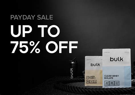 Bulk™ Protein Vitamins Sports Nutrition Fitness Foods