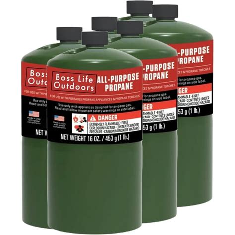 Small Green Propane Tanks