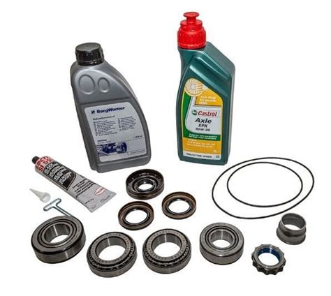 Freelander 2 Oem Full Rear Diff Pinion Bearing Overhaul Kit With Oils Da7529