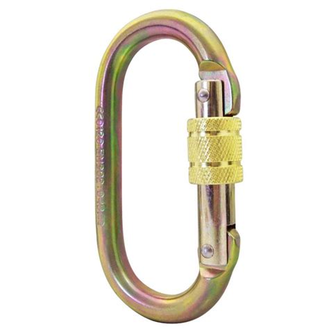 Isc Serialised Steel Oval Carabiner Inglesport