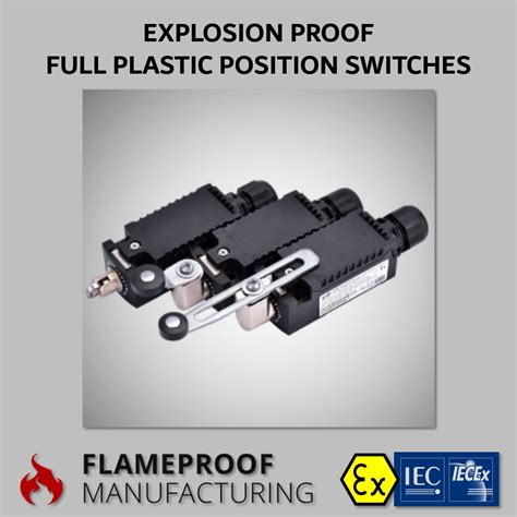 Full Plastic Explosion Proof Position Switches Cz1246 Flameproof