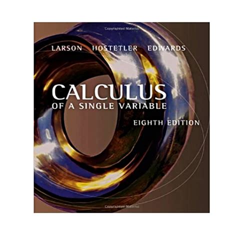 Calculus Of A Single Variable 8th Edition Chopbox