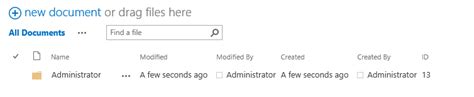 How To Create Folders Based On User Display Name In Document