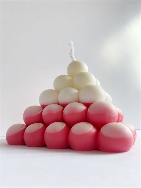 Geometric Pyramid Handmade Soy Wax Candle Etsy