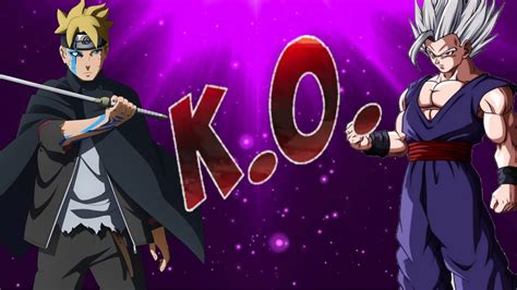 Anime Death Battle Gohan Vs Boruto Youtube