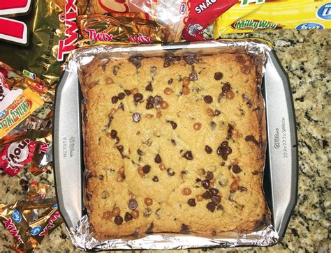 The Bake More Slutty Brownie Threesome Twix Mounds Bar And Milky