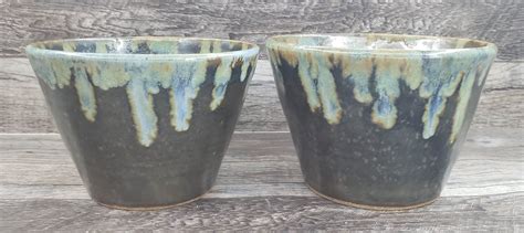Hand Thrown Ceramic Bowls For Snacks Soup Cereal Or Salad Small Bowls