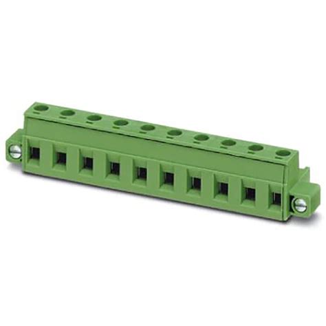 Phoenix Contact 5448307 Pcb Plug Screw 5mm 12awg 320v 12a 11 Position