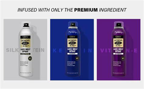Ebin New York Wonder Lace Bond Melt Spray Keratin