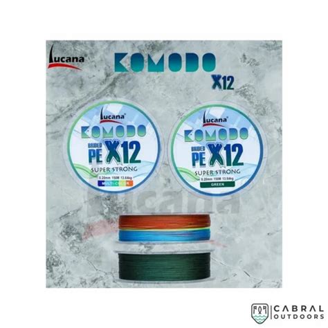 Lucana Komodo Pe X12 150m Braid Line At Rs 965 00 Udupi Id 26353435262