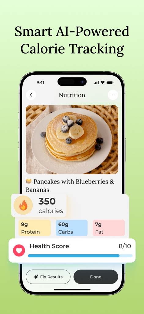Ai Calorie Tracker ~ Counter Health And Fitness App Mwm