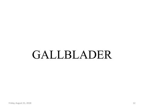 Histology Of The Pancreas Gall Bladder And Appendix By Zachariah