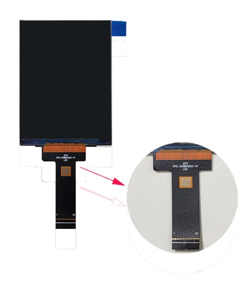 2 83″ Square Display Hys Display Tft Lcd Module Custom Tft Lcd Display Factory