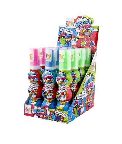 Sweet´n Fun Splash Candy Sprej Cukrovinka 50 Ml Lízanky žuvačky želé Pelendreky