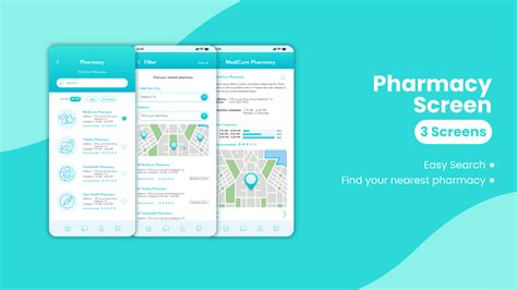Medical App Ui Kit Health Mobile App Tracker Appointment Mobile App Figma