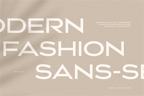 Modeling Modern Fashion Sans Serif On Yellow Images Creative Store