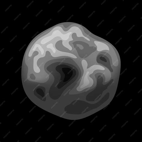 Premium Vector Asteroid Icon Isometric Of Asteroid Vector Icon For