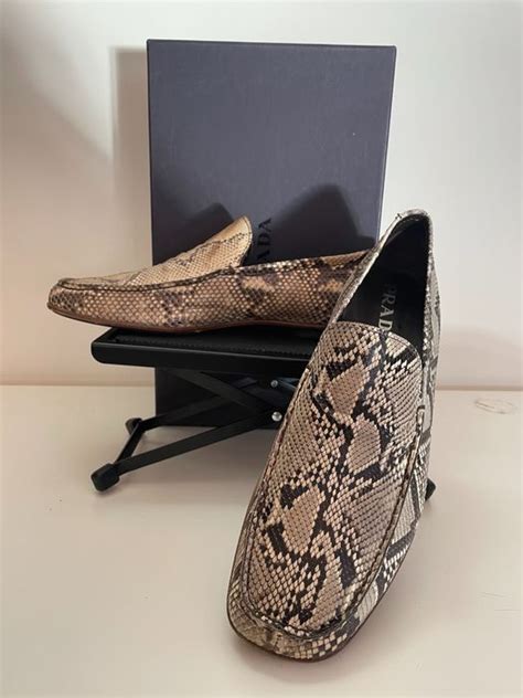 Prada Python Skin Loafers Size Shoes Eu 41 Catawiki