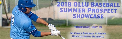 Annual Ollu Baseball Summer Prospect Showcase Takes Place July 19
