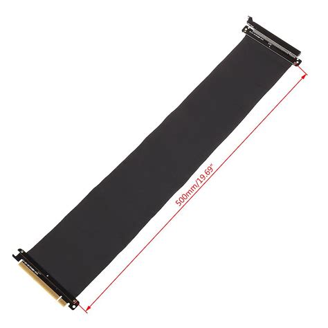 Full Speed 3 0 Pcie X16 Riser Cable Graphics Card Extension For Gpu Vertical Fruugo Uk