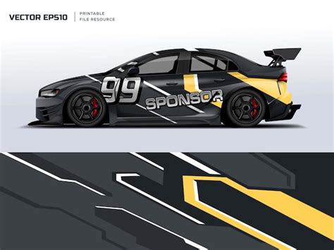 Premium Vector Car Wrap Lancer