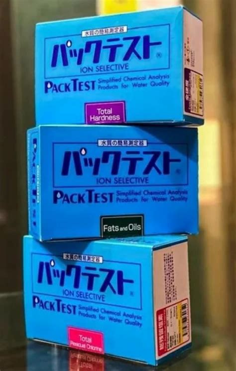 Silver Ion Test Kit Packtest By Kyoritsu Chemical Check Labcorp