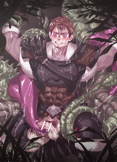 Rule 34 1boy Ardbert Ff14 Armor Bar Censor Bara Blue Eyes Blush