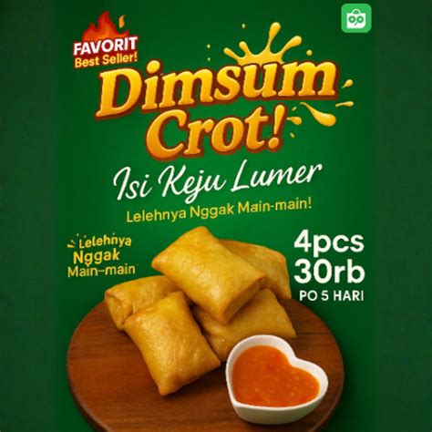 Jual Dimsum Crot Keju Lumer 4pcs Pre Order 5 Hari Shopee Indonesia