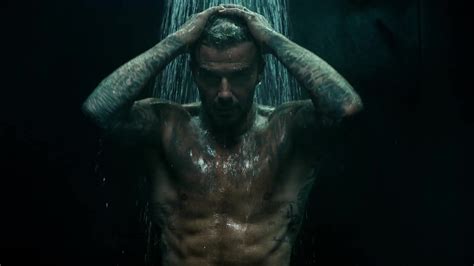 Auscaps David Beckham Nude In Boss One Commercial