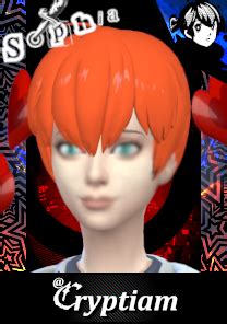 Cryptiam • Sims 4 Cc Persona 5 Strikers Sophia Outfit