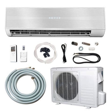 Ramsond 9 500 Btu 3 4 Ton Ductless Duct Free Mini Split Air Conditioner And Heat Pump 110v