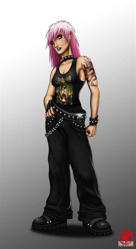 Heavy Metal Girl By Kairelld On Deviantart