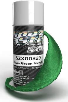 Szx00329 Spray Aerosol 35oz Clover Green Metallic By Spaz Stix La