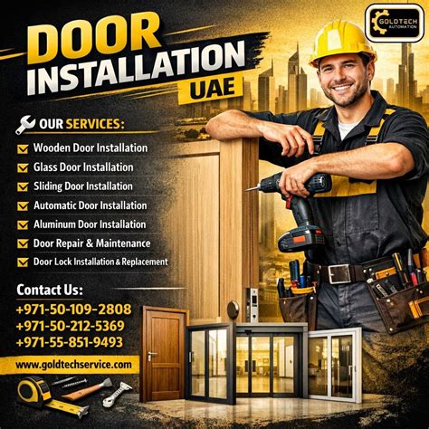 Door Installation Uae 050 109 2808