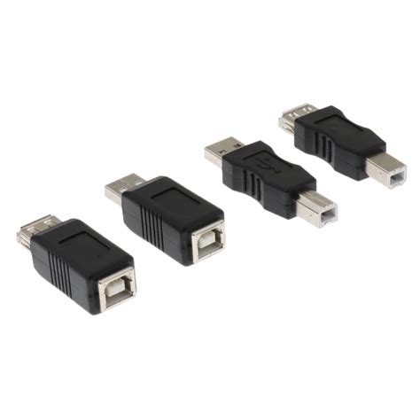 Magideal 4 In 1 Usb Type A To Type B Connector Ada Grandado