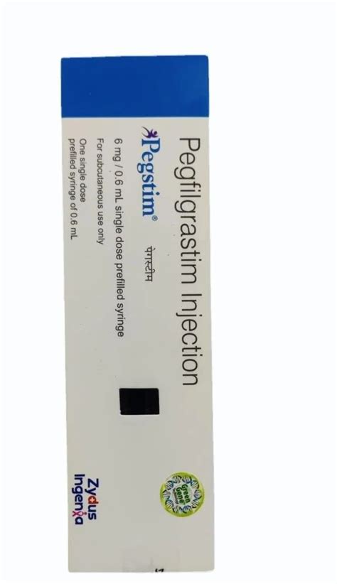 Pegstim Pegfilgrastim Injection Strength 6 Mg At Rs 2620box In Raipur